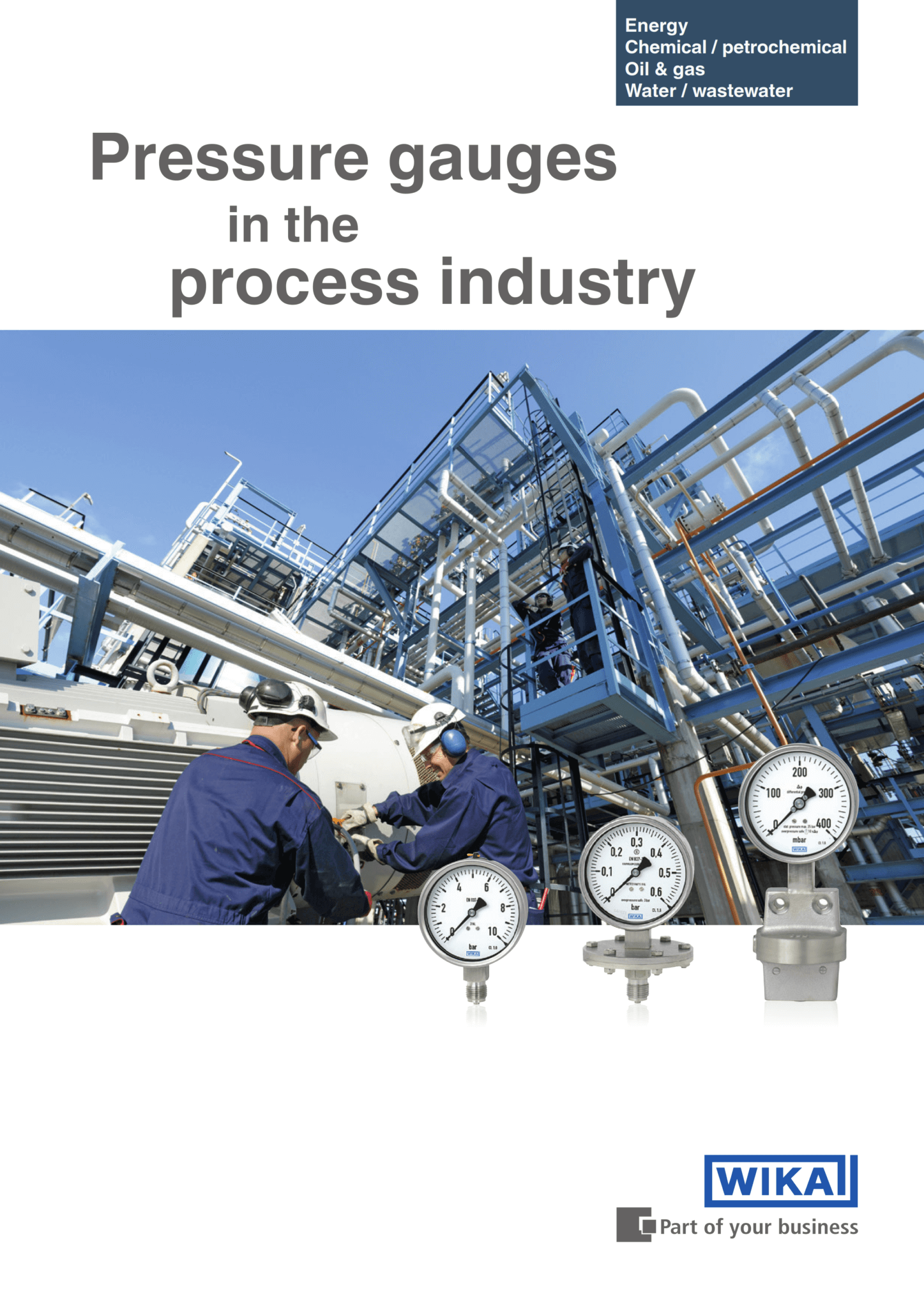 wika - Pressure gauges in the process industry ...